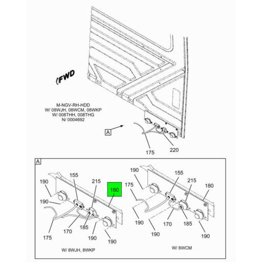 3585847C2 Navistar International | Socket Mounting Bracket | Source One ...