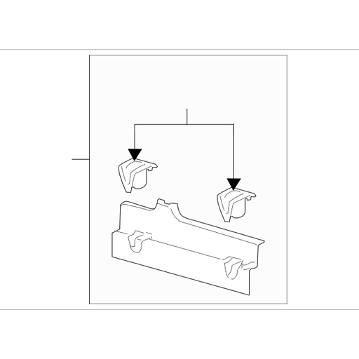 LK4Z61311A59CB Ford | D Pillar Trim Quarter Panel Molding - Bus M2 Left ...