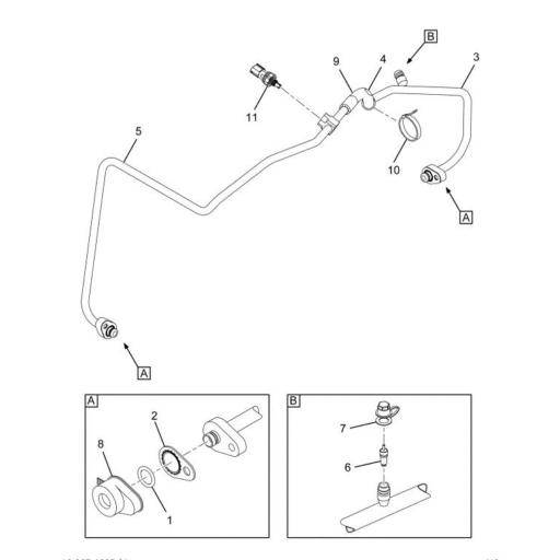 4054961C92 Navistar International | Air Conditioning Hose Assembly ...