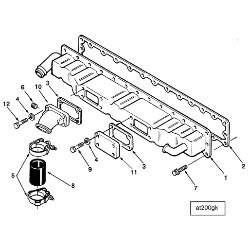 3801161 Cummins | Aftercooler Housing | Source One Parts Center