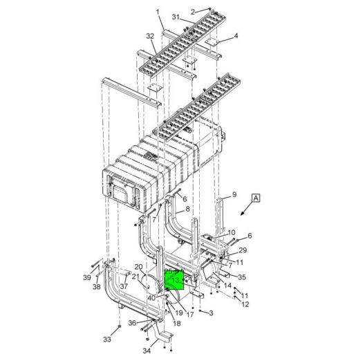 3558527C1 Navistar International | Air Tank Mounting Cable | Source One ...