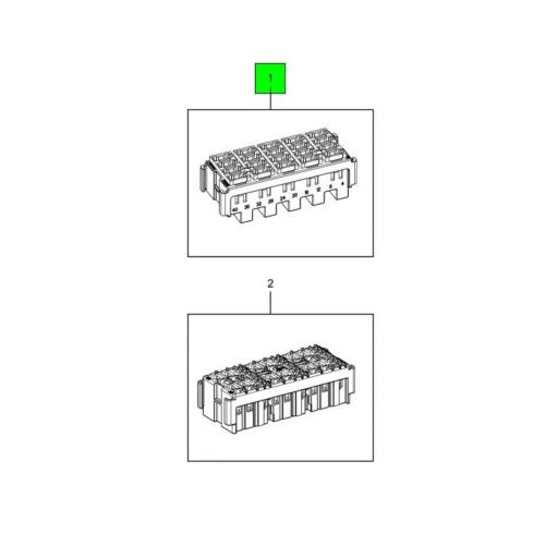 3768015C1 Navistar International | Connector Body MTA-280 Fuse CB Radio ...