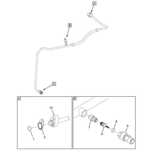 3606255C93 Navistar International | Flexible Hose Assembly Condenser to ...