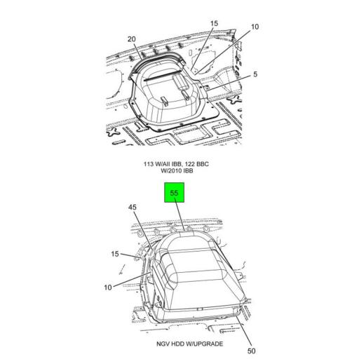 3587524C3 Navistar International | Cab Engine Cover Insulator Upgrade ...