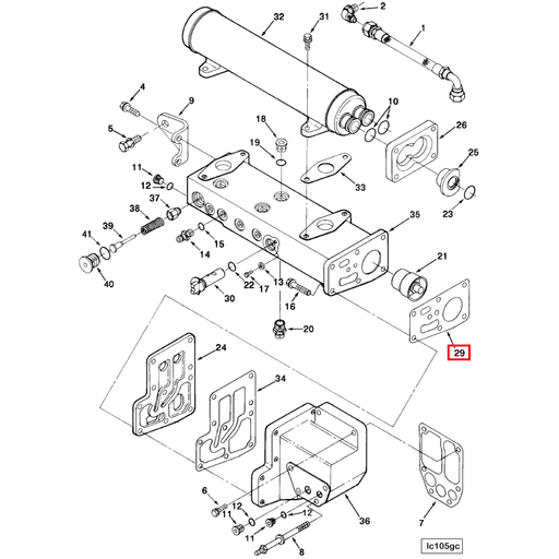 3072341 Cummins | Oil Transfer Connection Gasket | Source One Parts Center