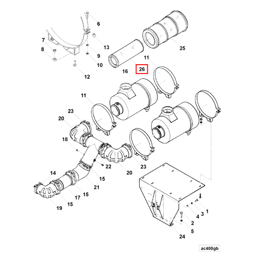 3013211 Cummins | Air Cleaner Element | Source One Parts Center