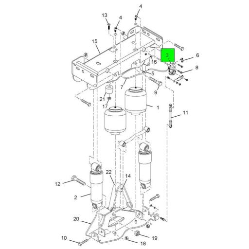 2502919C1 Navistar International | Valve Height Control With Link ...