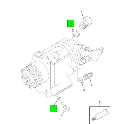 1842372C1 Navistar International | O-RING 903 301 X 365 - 5 Pack ...