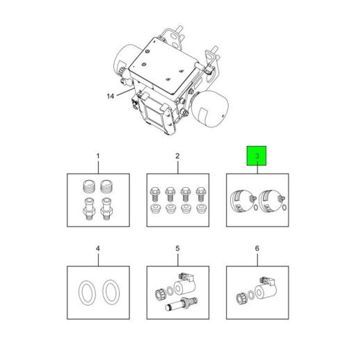 2587185C91 Navistar International | Accumulator Kit | Source One Parts ...
