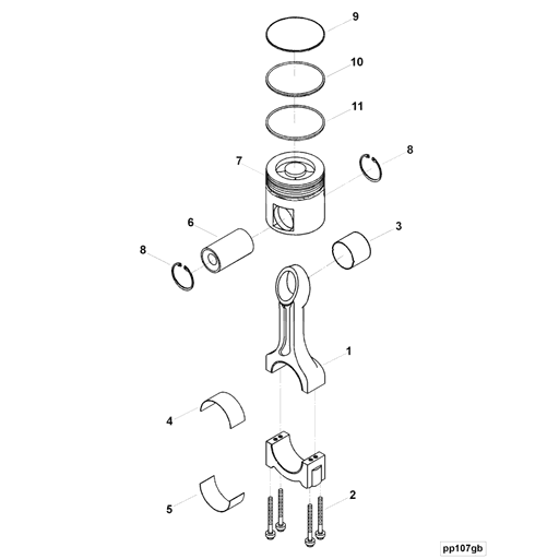 2882023 Cummins | Engine Piston Kit | Source One Parts Center