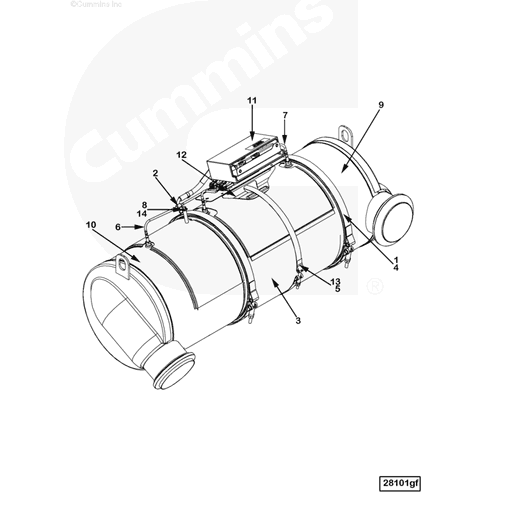 2888115 Cummins | Heat Shield | Source One Parts Center