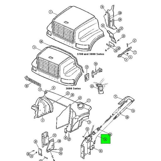 1677457C1 Navistar International | Hood Assist Cable | Source One Parts ...