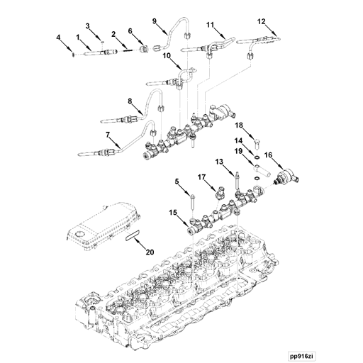 2872287 Cummins | Injector Fuel Supply Connector | Source One Parts Center