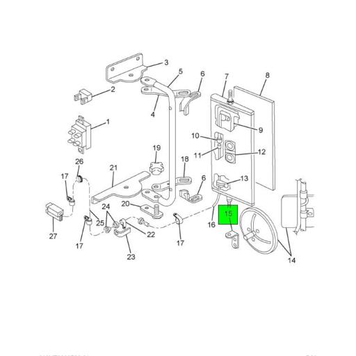 1614534C91 Navistar International | Rear View Mirror Mounting Bracket ...