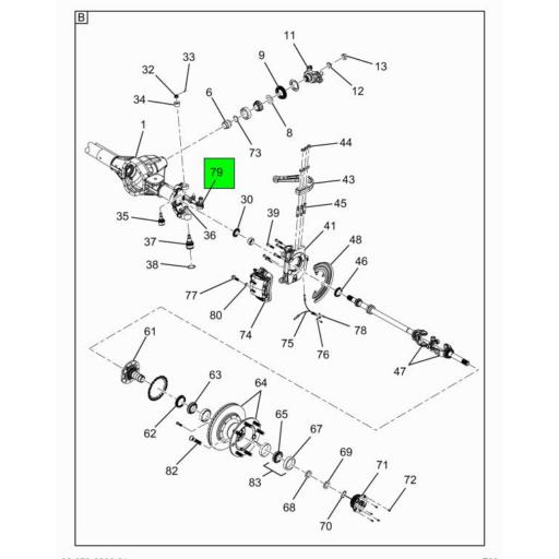 6041602C91 Navistar International | Tie Rod Assembly | Source One Parts ...