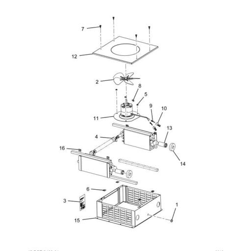 3991274C1 IC Bus | Under WC Heater | Source One Parts Center