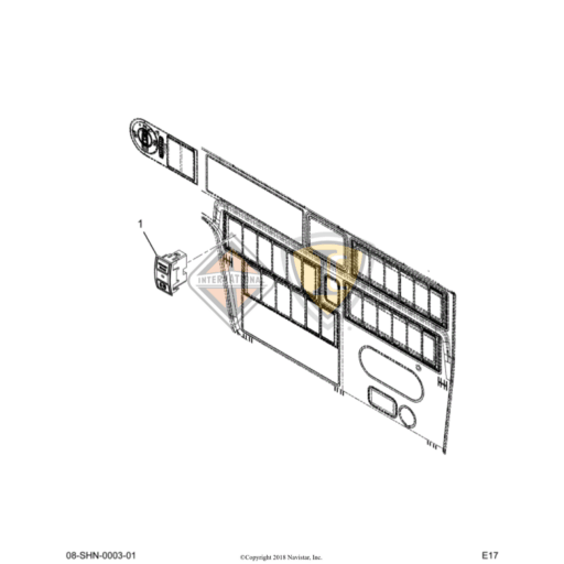 3766063C1 Navistar International | Exhaust Brake Switch | Source One ...