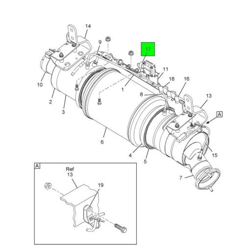 2593985C91 Navistar International | Exhaust Delta-Pressure Sensor with ...