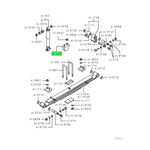 MB161571 Mitsubishi FUSO | Rear Suspension Spring Bump Stopper | Source ...
