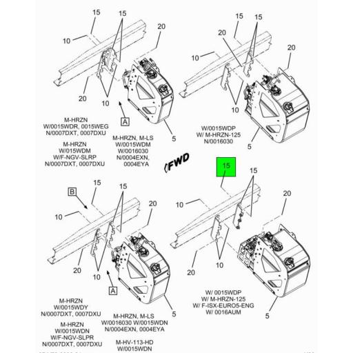 4065288C1 Navistar International | SUPPORT DEF TANK | Source One Parts ...
