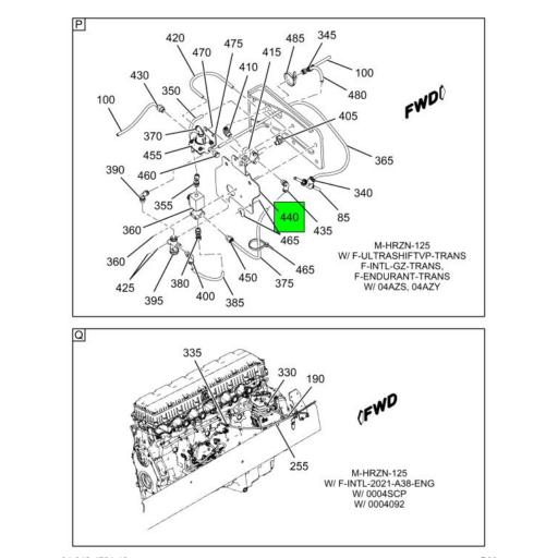 4118623C1 Navistar International | Hill-Start Aid Module Mounting ...