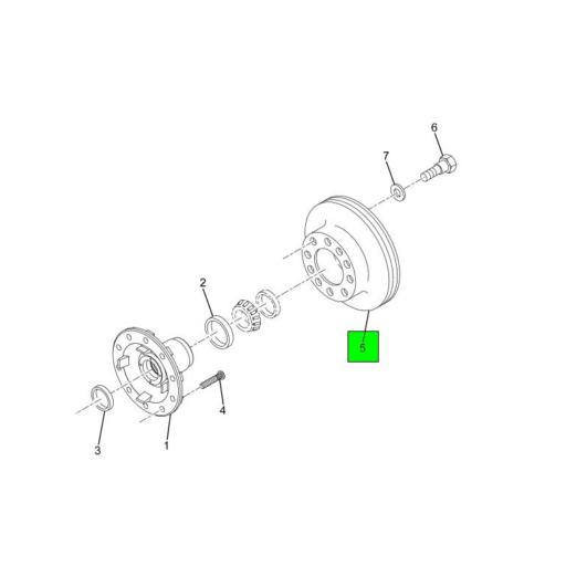 2594595C1 Navistar International | Brake Rotor | Source One Parts Center