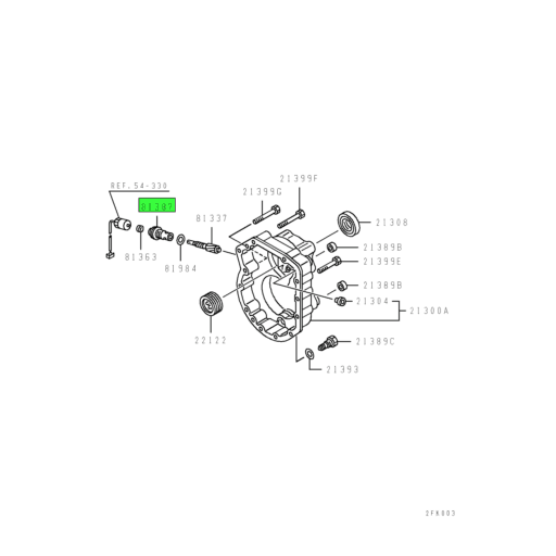 ME623158 Mitsubishi FUSO | Speedometer Driven Gear Sleeve | Source One ...