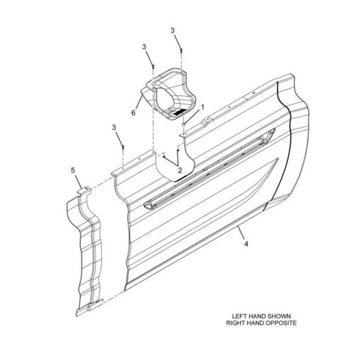 3749586C1 Navistar International | Panel Assembly Rear Short Right MIC ...
