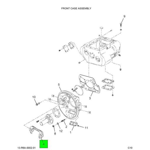 FULA7786 Navistar International | Clutch Release Yoke Assembly | Source ...