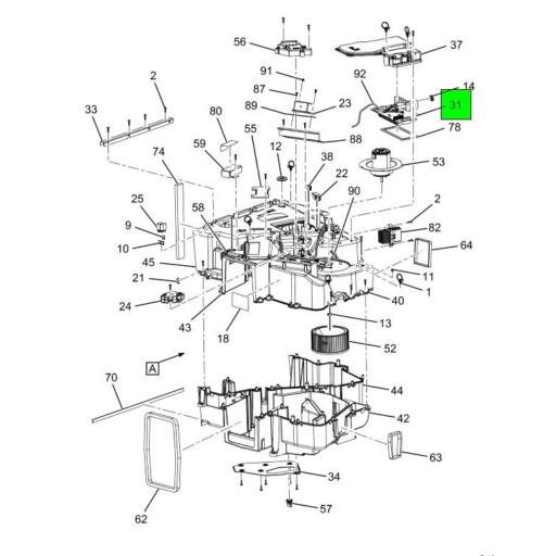 4106156C91 Navistar International | No-Idle HVAC Module Sleeper/Bunk ...