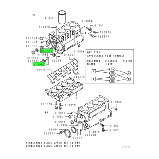ME241019 Mitsubishi FUSO | Cylinder Block Bushing | Source One Parts Center