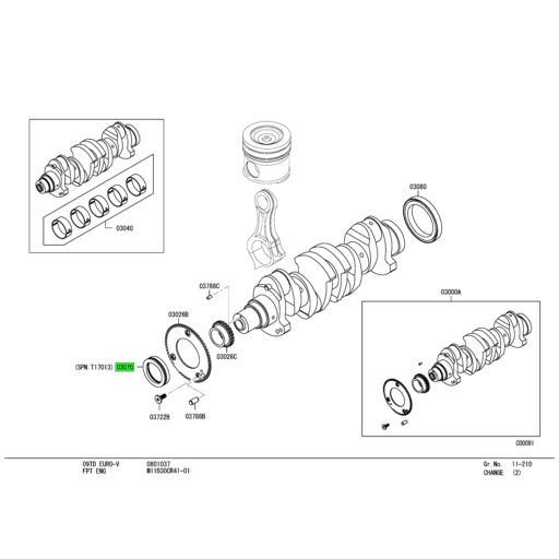 MK667208 Mitsubishi FUSO | Front Crankshaft Oil Seal | Source One Parts ...