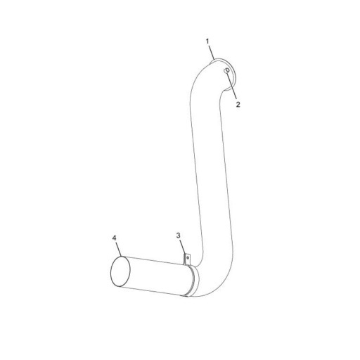 3600292C1 Navistar International | Turbocharger Pipe | Source One Parts ...