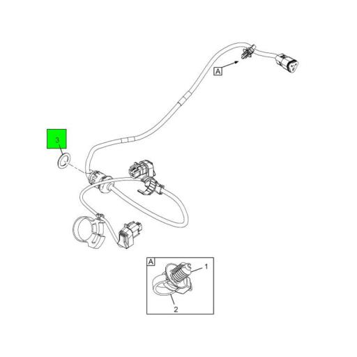 1838874C1 Navistar International | RINGO-RING ID 674 BLUE - 5 Pack ...