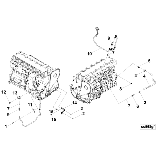 4991808 Cummins | Compressor Water Outlet Tube | Source One Parts Center