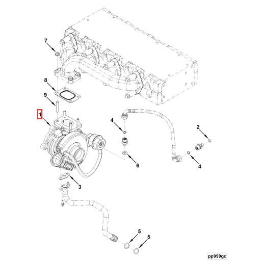 3774225 Cummins | Turbocharger | Source One Parts Center