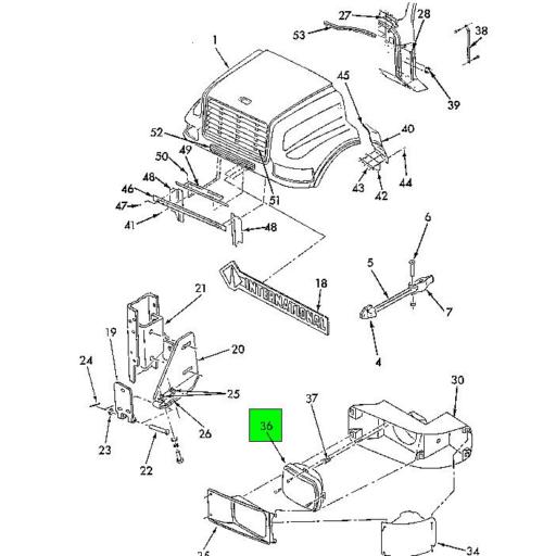 2006091C91 Navistar International | Halogen Headlight | Source One ...
