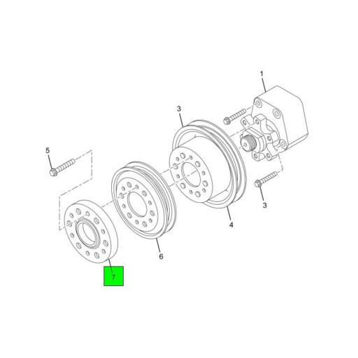 1820823C1 Navistar International | Fan Spacer | Source One Parts Center