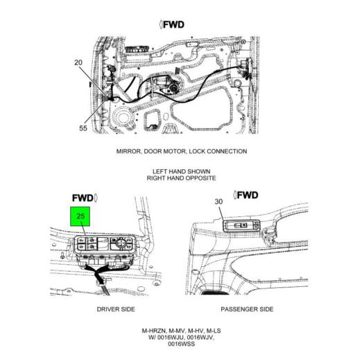 4061965C5 Navistar International | Driver Door Control Standard ...