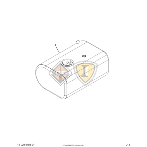4023242C92 Navistar International | Fuel Tank 70 Gallon RSM 19 in D ...