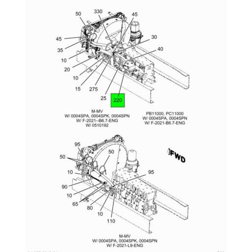 4221851C1 Navistar International | ISB Compressor Inlet Elbow Hose ...