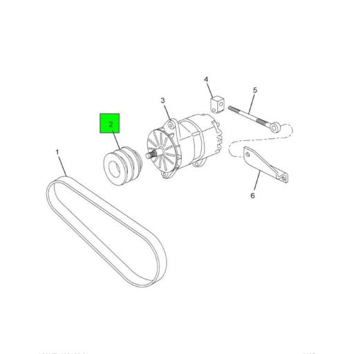 1962567 Navistar International | Alternator Pulley | Source One Parts ...