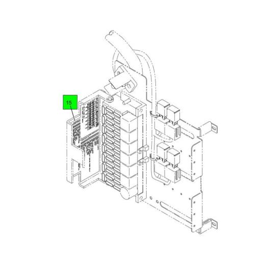 3671247C2 Navistar International | Flasher Fuse Block Graphic English ...