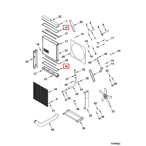 217988 Cummins | Radiator Gasket | Source One Parts Center