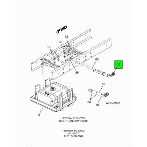 4050791C93 Navistar International | Fuel Filler Neck Kit | Source One ...