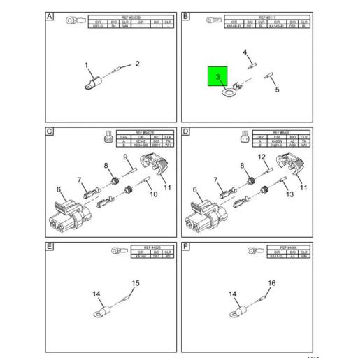2020632C1 Navistar International | Cable Terminal 5/16 in Eyelet - 20 ...
