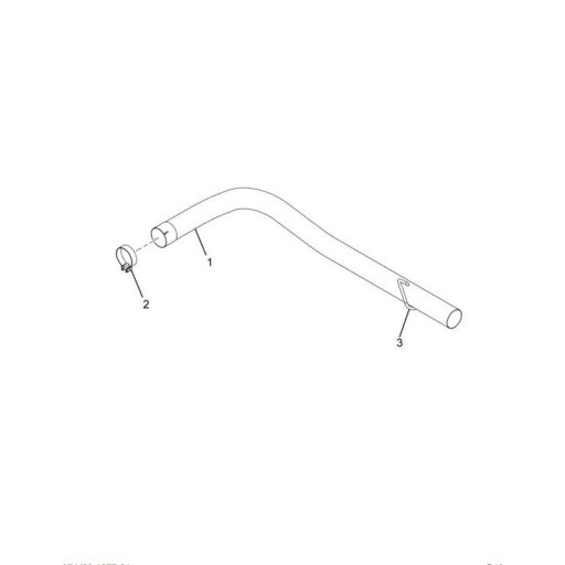 4098360C1 Navistar International | Tail Pipe Assembly Side Exit ...