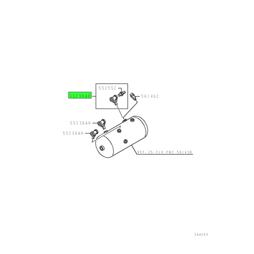MC895147 Mitsubishi FUSO | Brake Air Check Valve Assembly | Source One ...