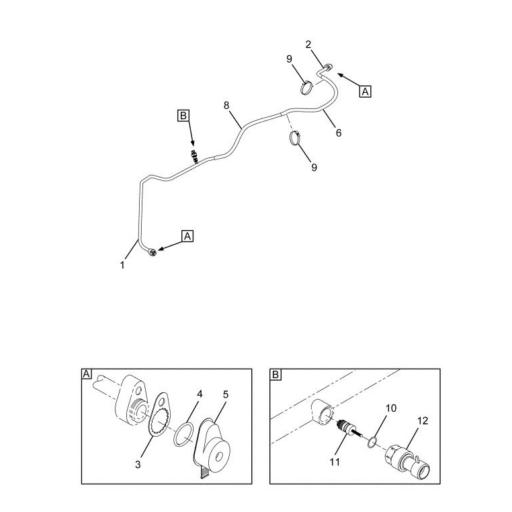 3959516C92 Navistar International | Air Conditioning Hose Condenser to ...