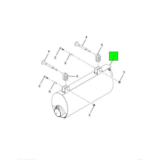 4109846C4 Navistar International | Exhaust Muffler RSM H-H Bus Non ...